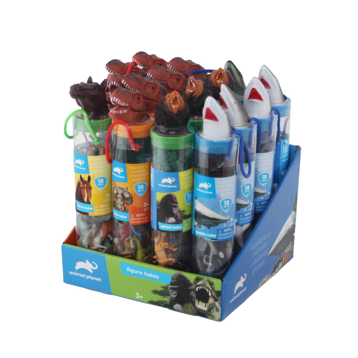 Animal Planet Assorted Figure Tubes Colossal Toys Inc