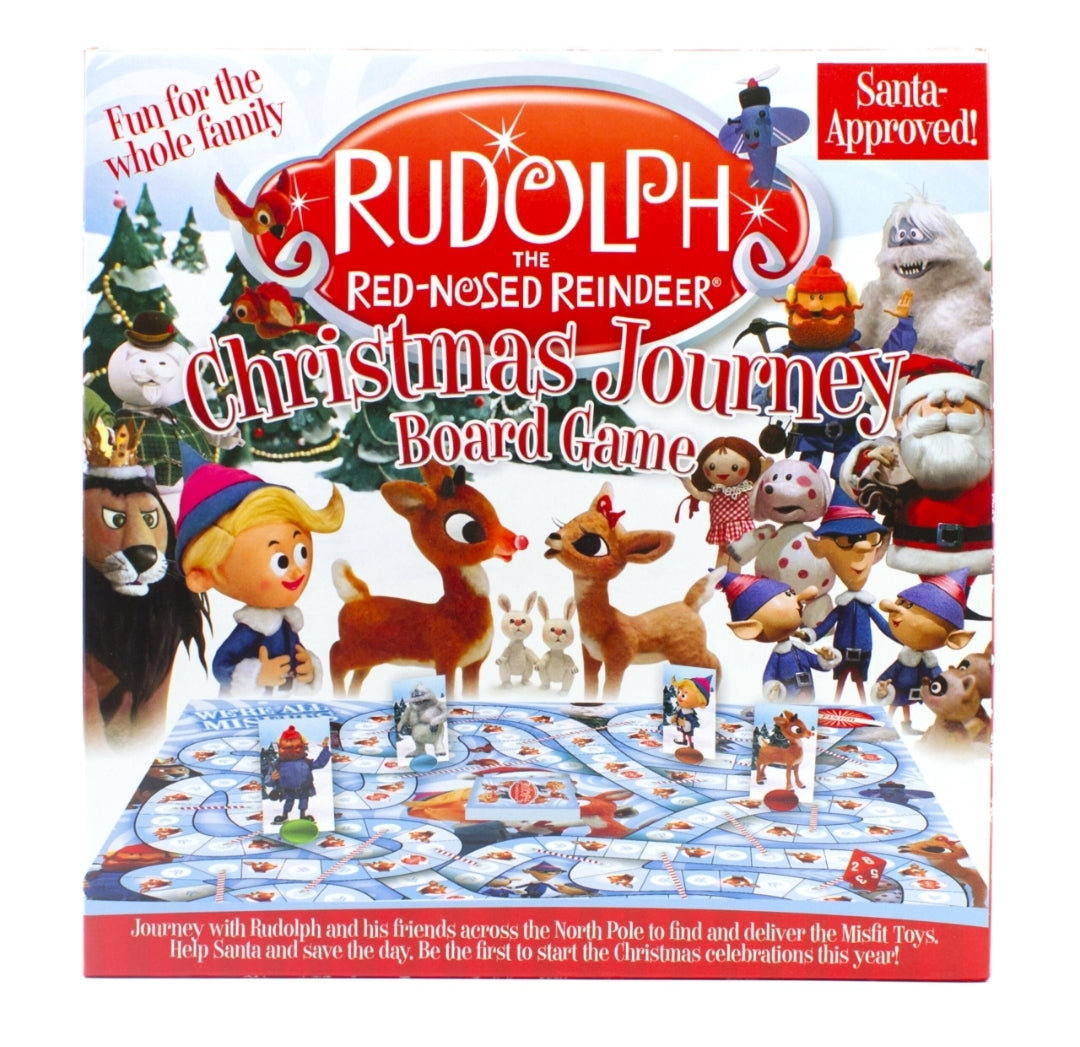 Rudolph The Red-Nosed Reindeer Christmas Journey Board Game – Colossal ...