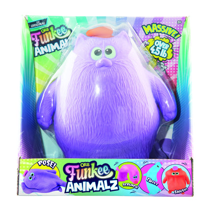 ORB : 🔥Viral🔥 Stretchee Funkee Animalz - Jumbo Cat with Beret - 4.5 Lb ...