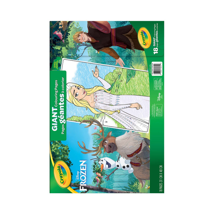 Crayola Giant Colouring Pages Foldalope, Disney Frozen – Colossal Toys Inc.