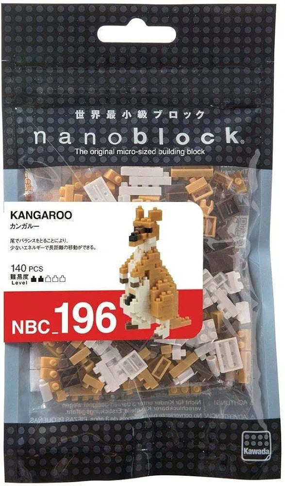 Nanoblock Animals Collection - Kangaroo – Colossal Toys Inc.