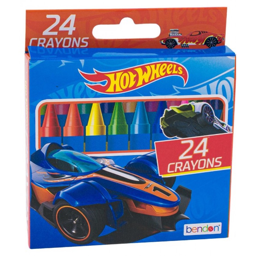 Hot Wheels Crayons 24ct – Colossal Toys Inc.