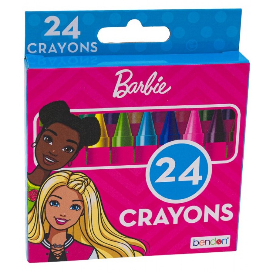 Barbie Crayons 24ct – Colossal Toys Inc.