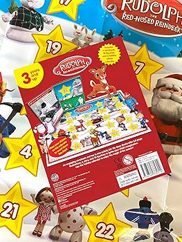 Rudolph the Red-Nosed Reindeer My Busy Book with 10 figurines and play ...