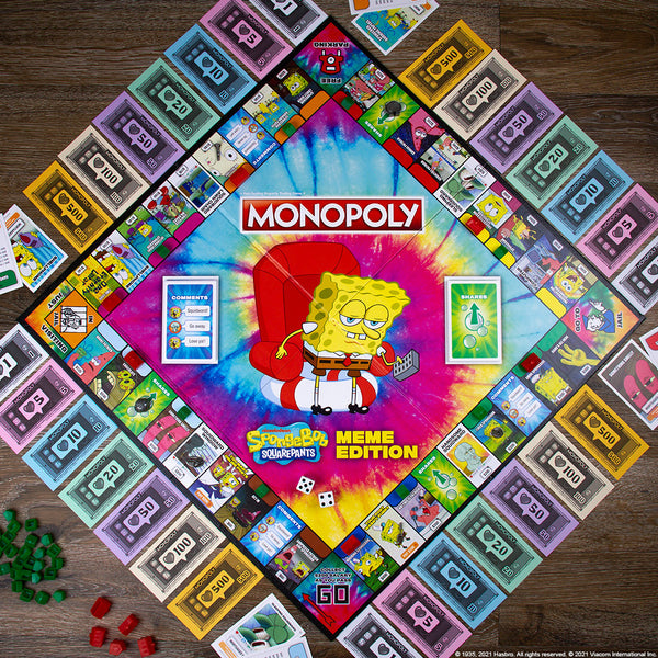 MONOPOLY ®: SpongeBob SquarePants Meme Edition – Colossal Toys Inc.