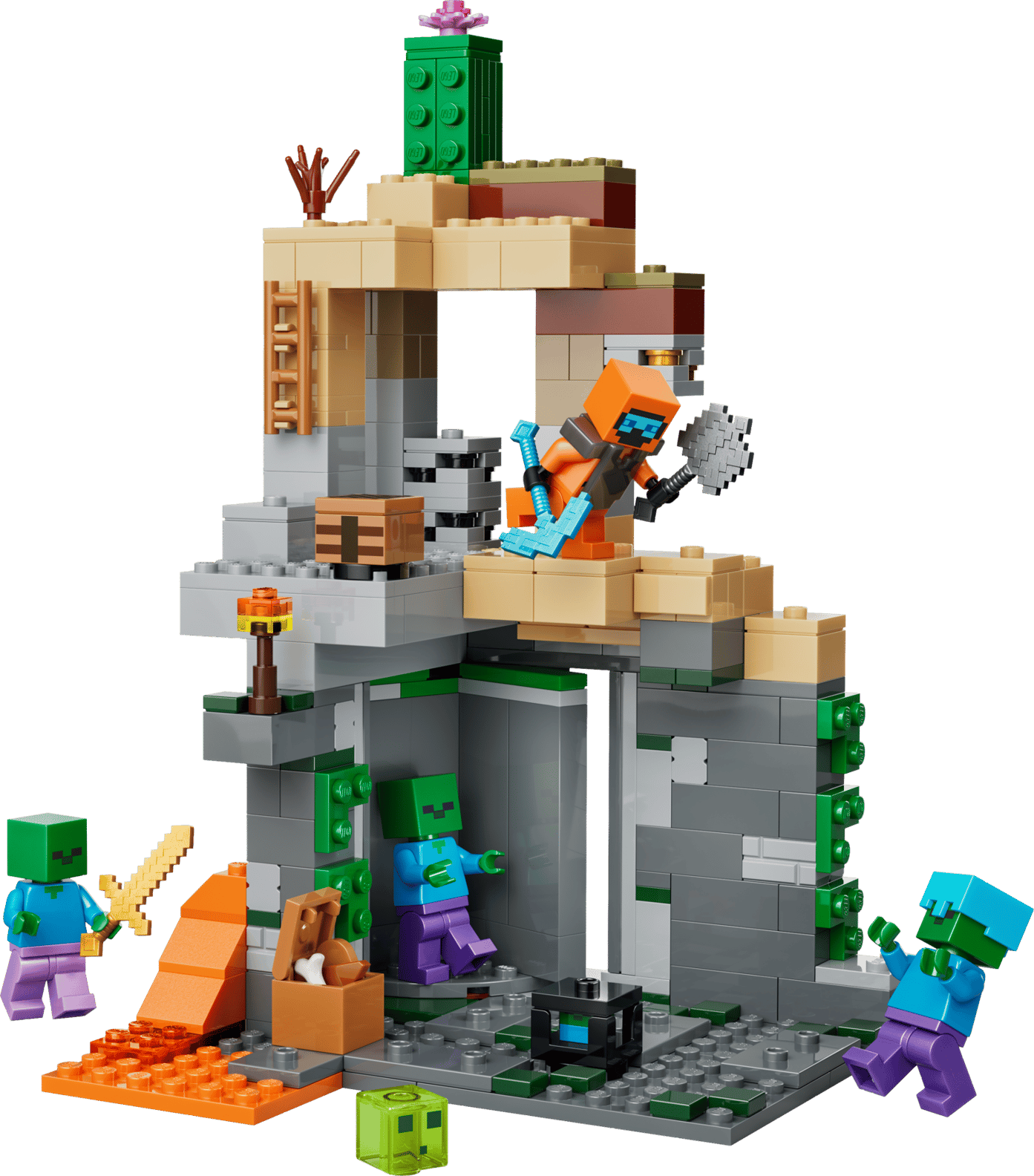 Lego : Minecraft - Zombie Dungeon – Colossal Toys Inc.