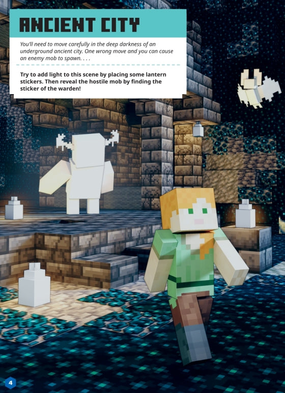 Minecraft Character Creator Sticker Book (Minecraft) – Colossal Toys Inc.