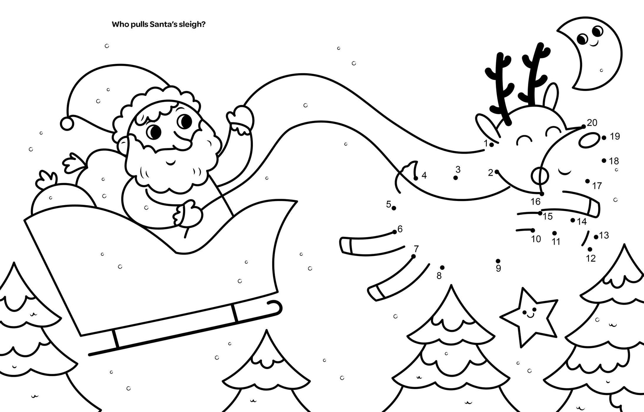 crayola coloring pages for christmas